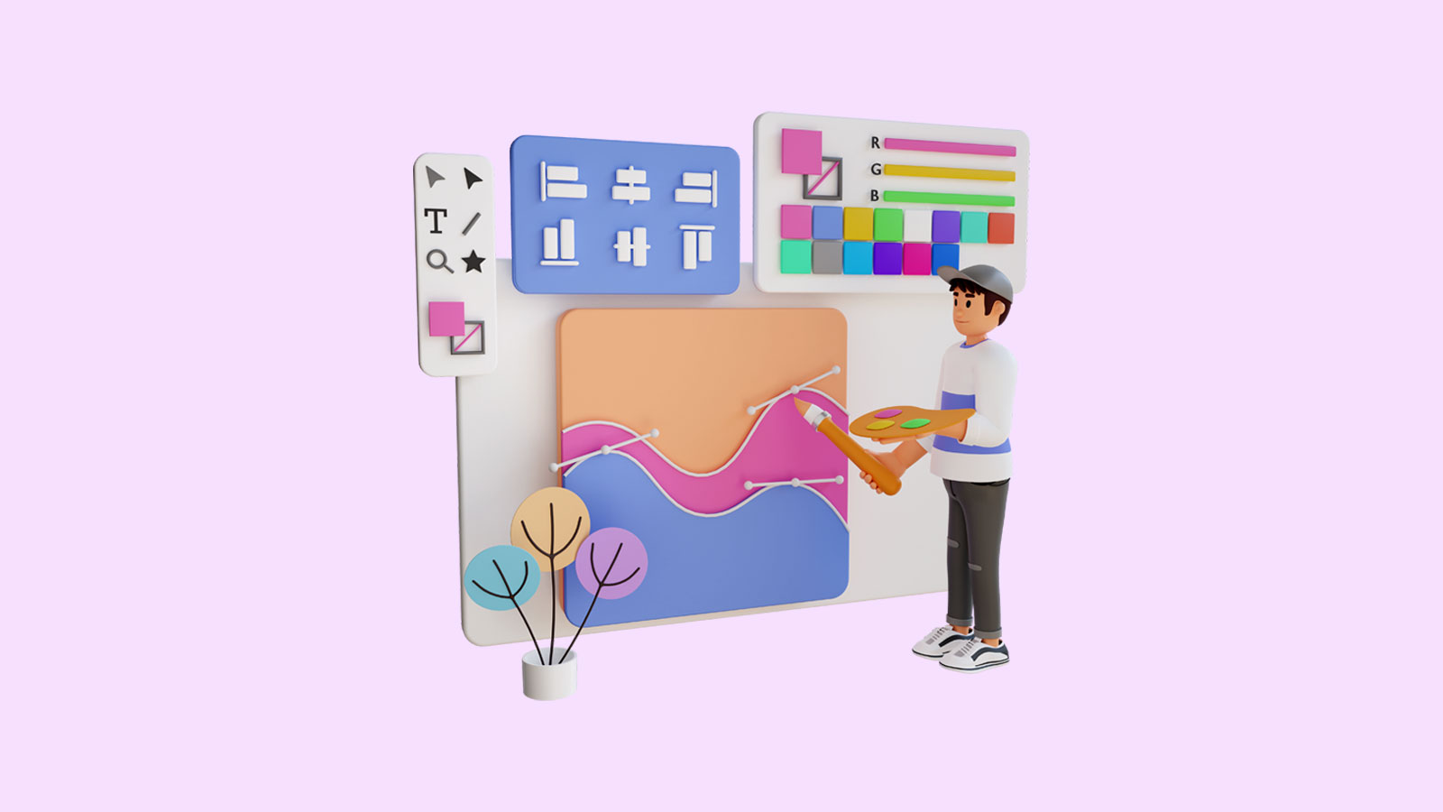 Is Graphic Design Hard?- The Design Career Guide in 2024!